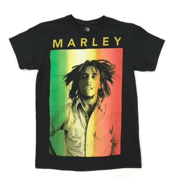 Zion Rootswear | Shirts | Zion Rootswear Marley Reggae Rasta Black ...